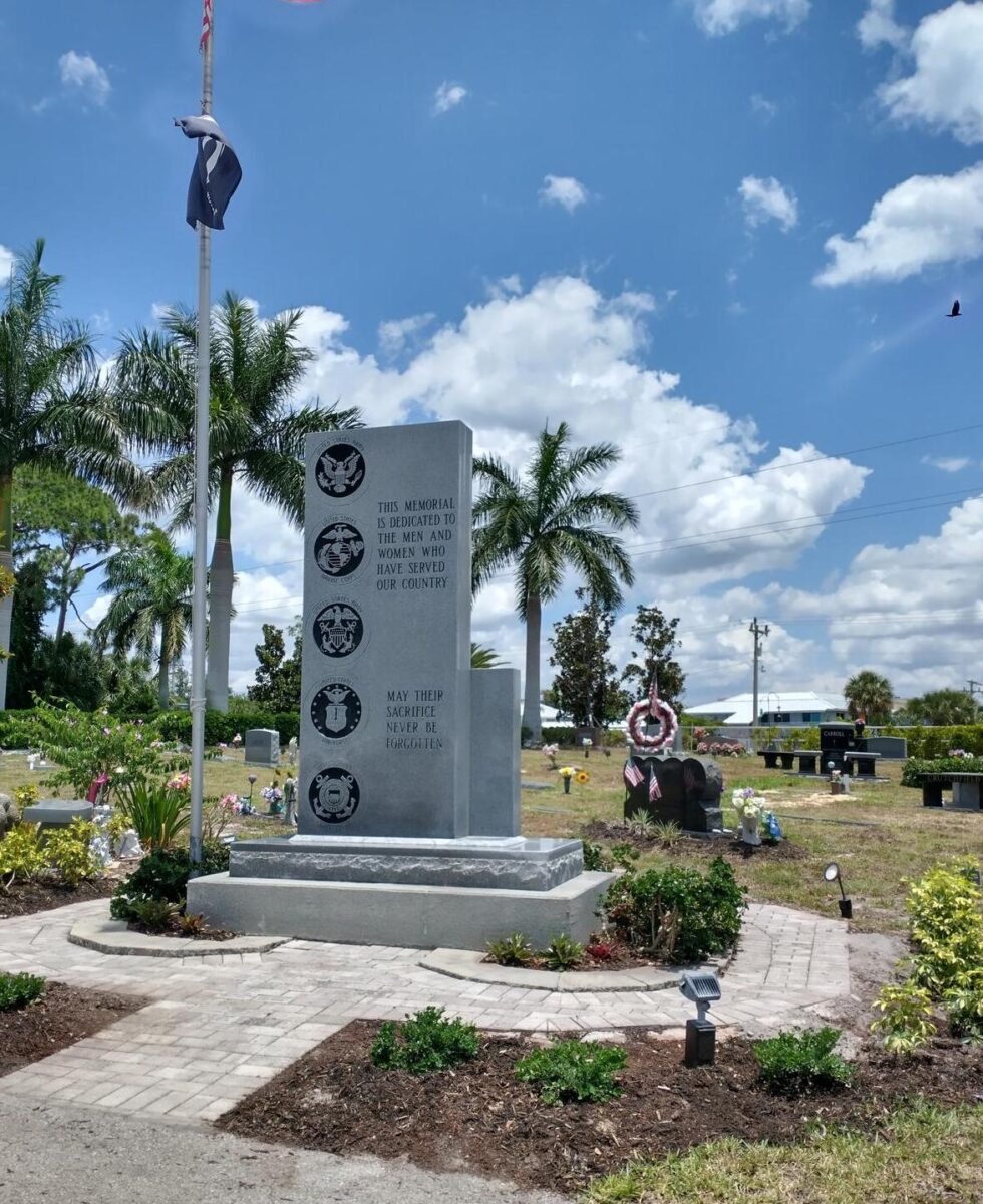 Veterans’ Memorial At Marco Island Cemetery Gets A Facelift From Calusa ...