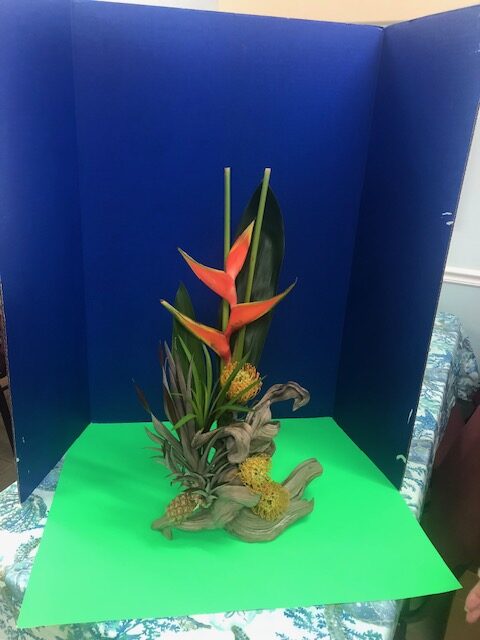 Creative Vertical Flower Designs | Calusa Garden Club of Marco Island